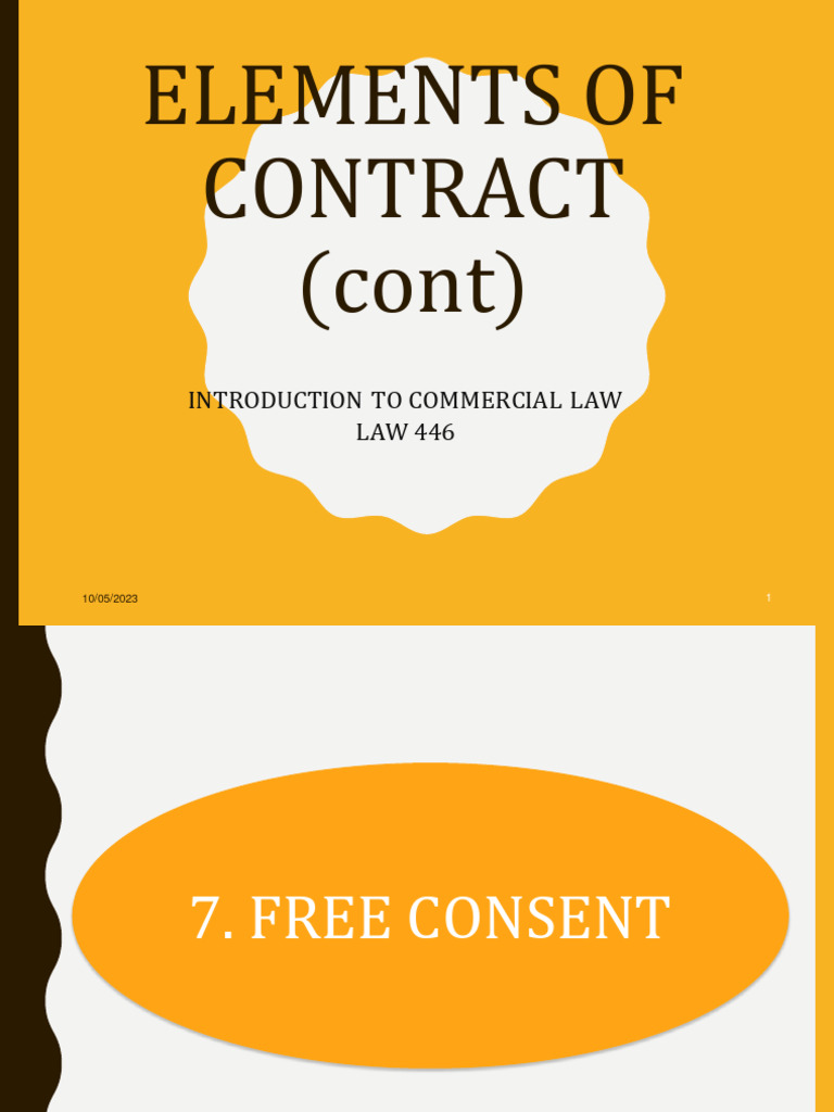 Law of Contract 2 | PDF | Misrepresentation | Damages