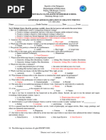 Creative Writing Exam With Answer Key | PDF | Poetry