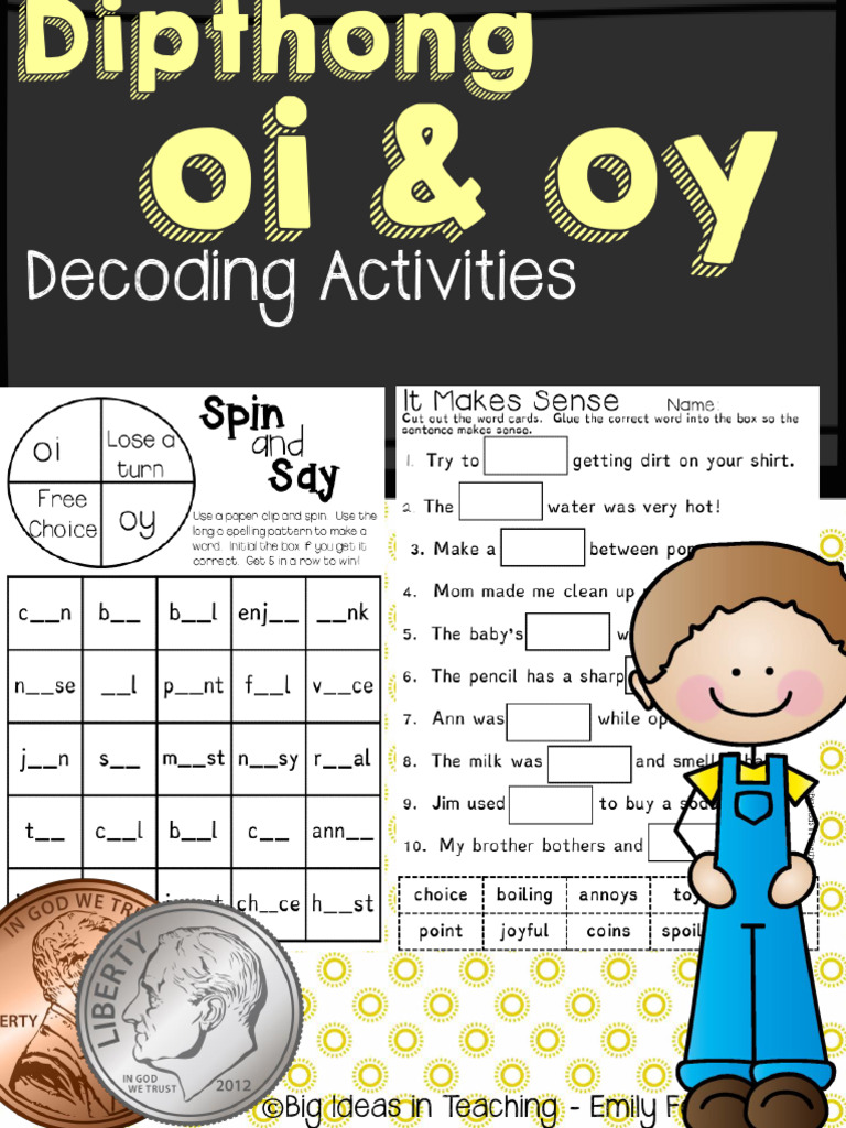 Oi & Oy: Decoding Activities | PDF