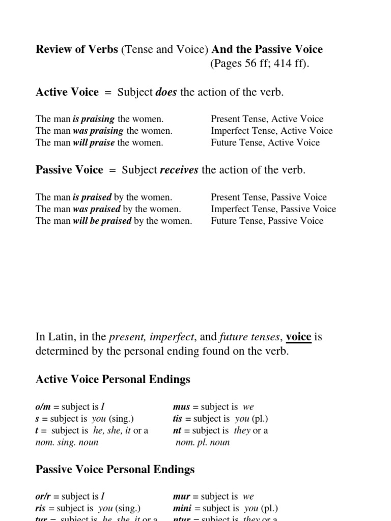 Latin Verb Conjugation | PDF | Perfect (Grammar) | Grammatical Tense