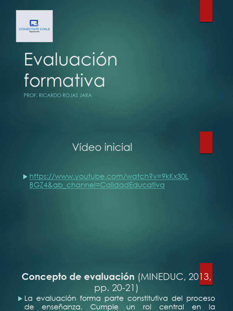 Evaluación formativa | PDF | Evaluación | Enseñando