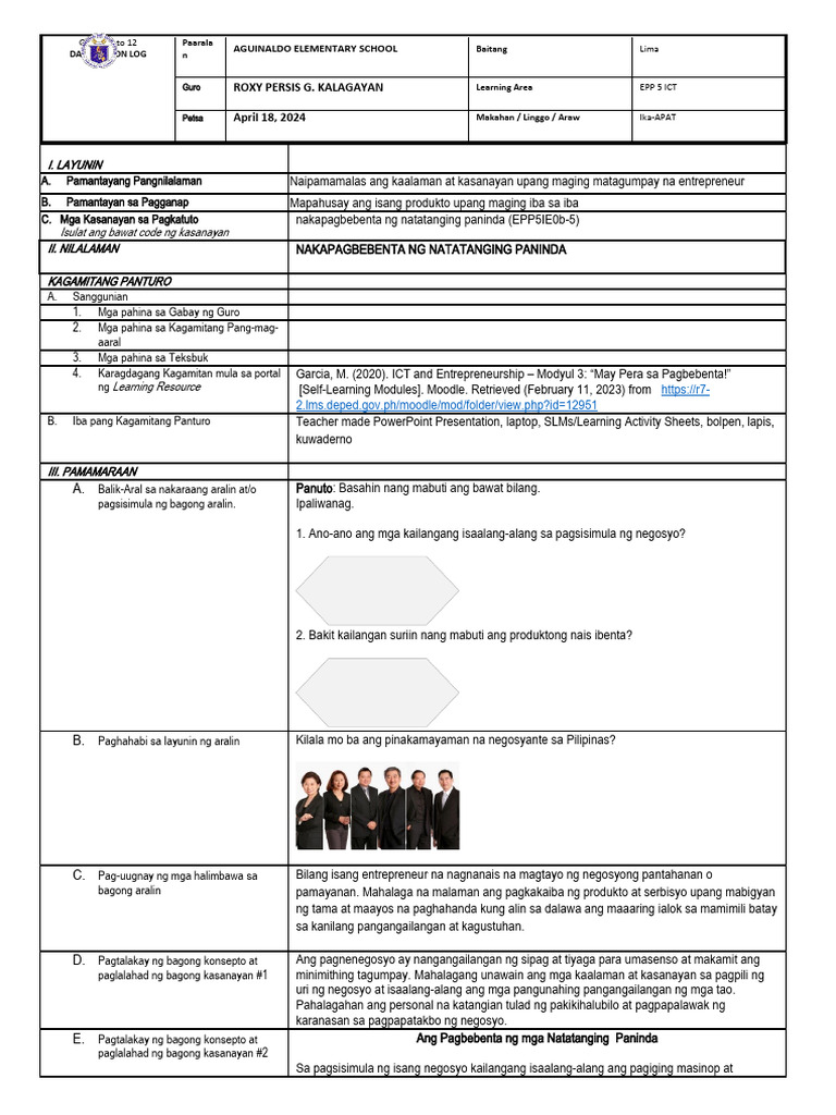ICT5.EPP-Q4-WEEK-2. April 18 | PDF