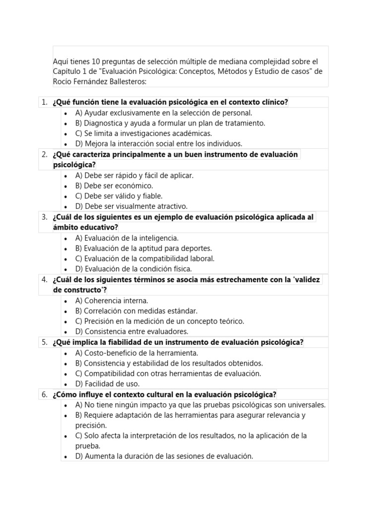 Base Prueba Neuro | PDF | Sicología | Validez (Estadísticas)