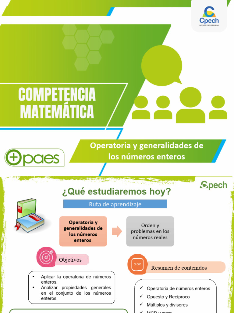 Operatoria y Propiedades de Números Enteros | PDF | Entero | Multiplicación