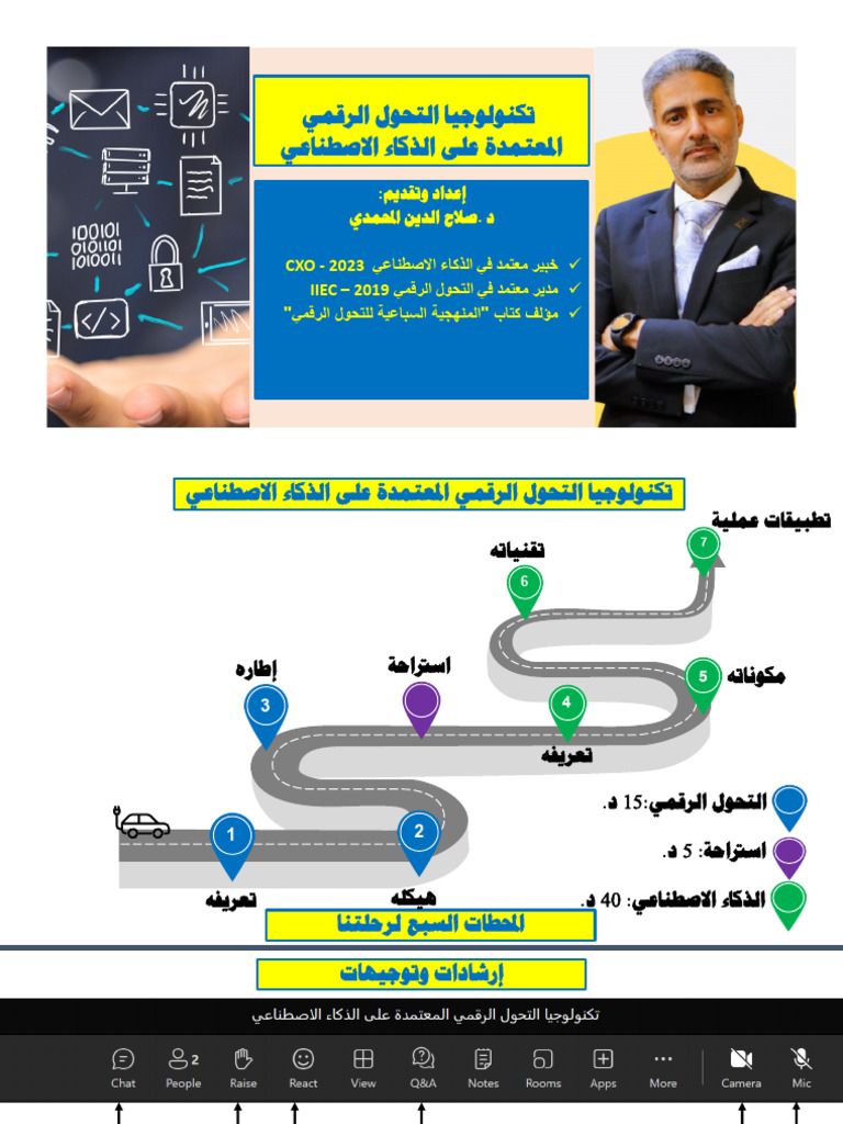 التحول الرقمي والذكاء الاصطناعي جلسة علمية عامة Pdf