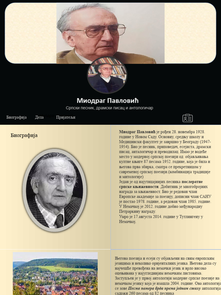 Miodrag Pavlovic | PDF