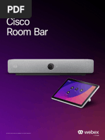 Cisco Room Bar Pro | PDF | Loudspeaker | Hdmi