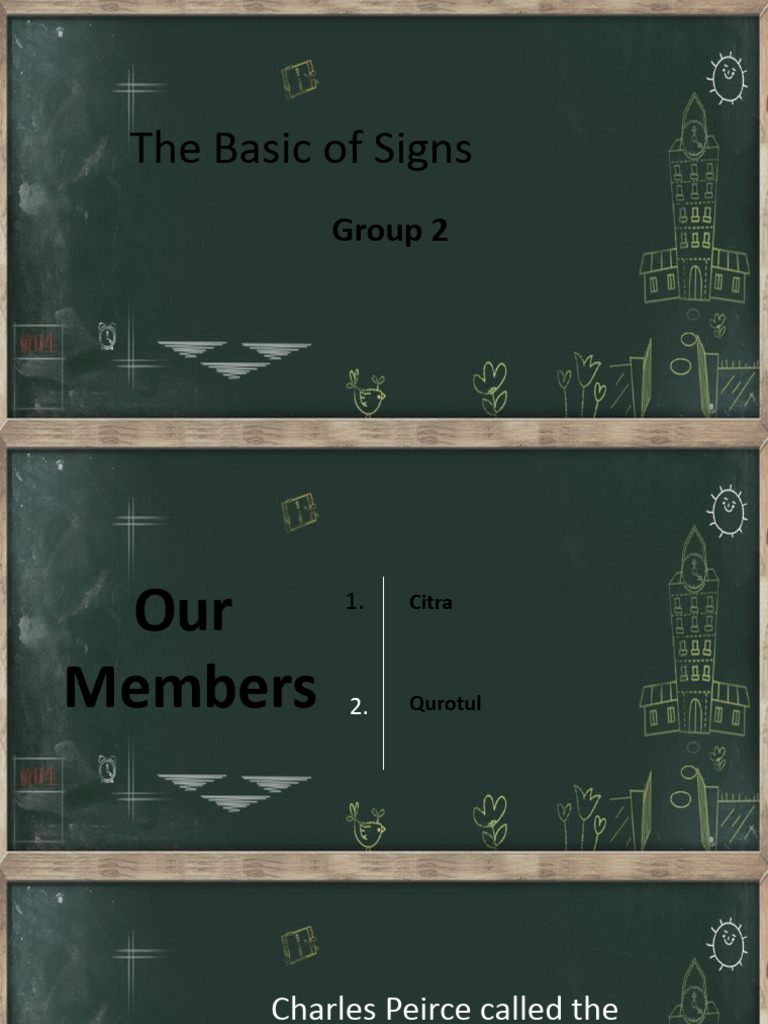 The Basic of Signs (ppt) | PDF