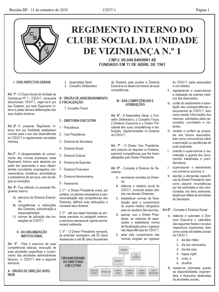 Regimento Interno | PDF