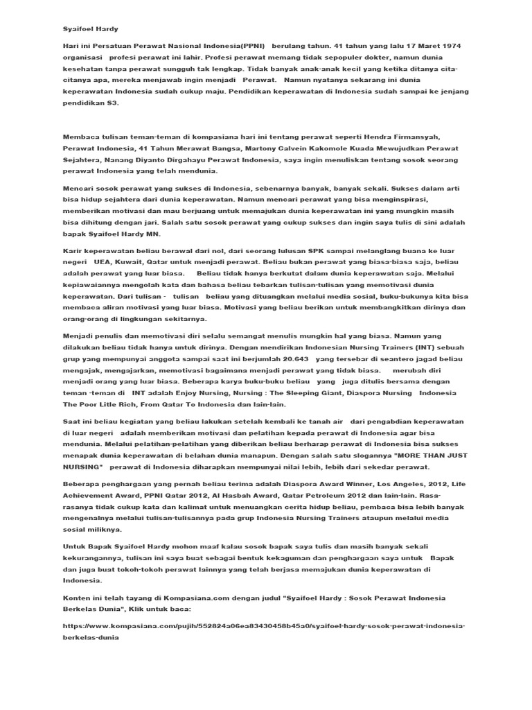 Biografi Tugas Sindhu | PDF