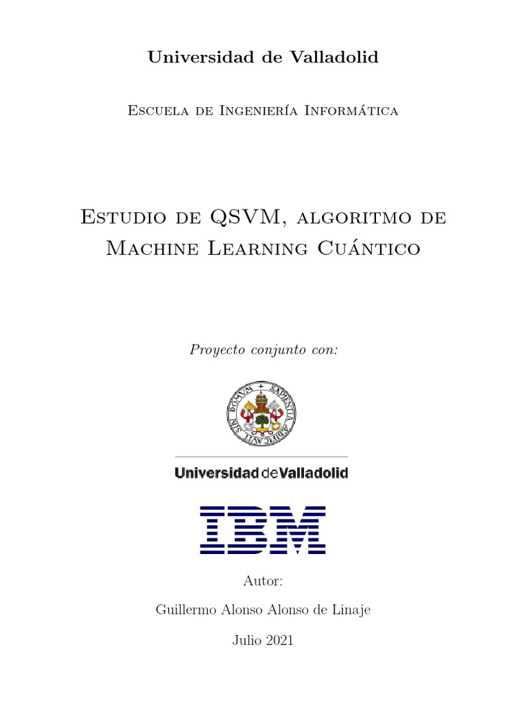 TFG-B 1663 | PDF | Máquinas de vectores soporte | Matemáticas Aplicadas
