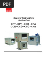 Induced Jet Fan IJC Series Specs | PDF | Mechanical Engineering ...