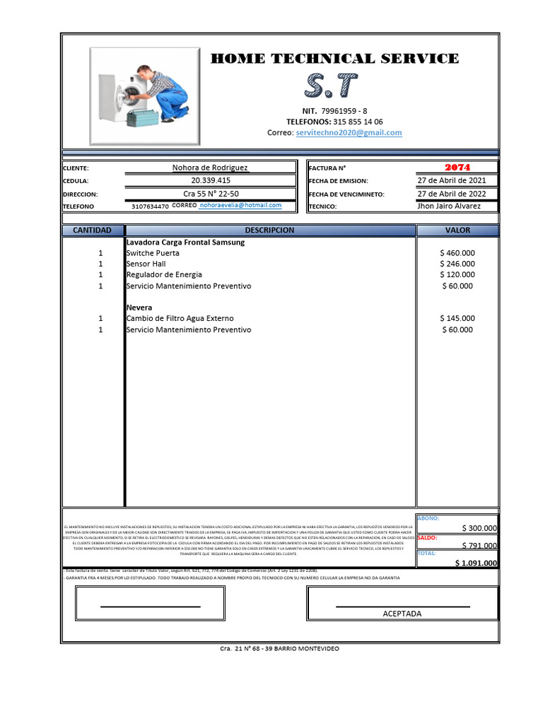 Nohora de Rodriguez | PDF