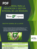 Resumen LEY GENERAL PARA LA PREVENCIÓN Y GESTIÓN INTEGRAL DE LOS ...