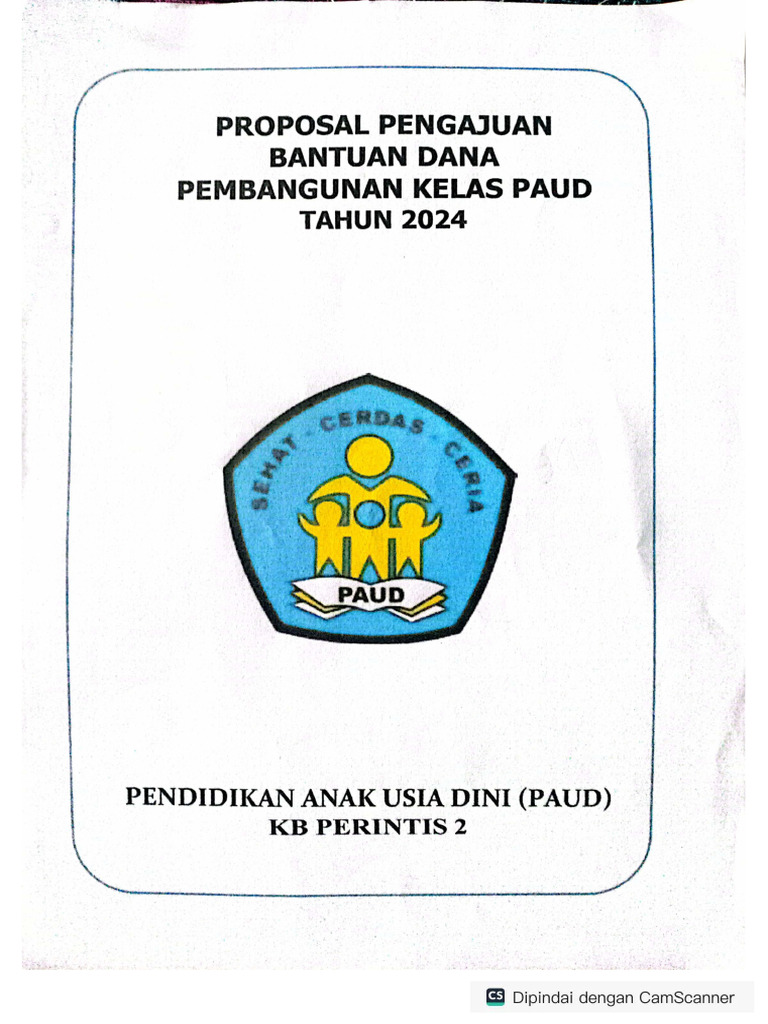 Proposal Paud Gobang TTD Lengkap | PDF