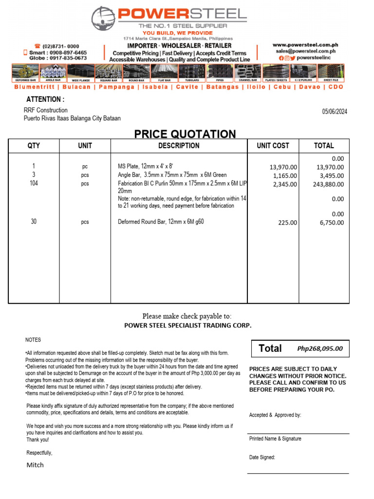 RRF Construction 15 | PDF