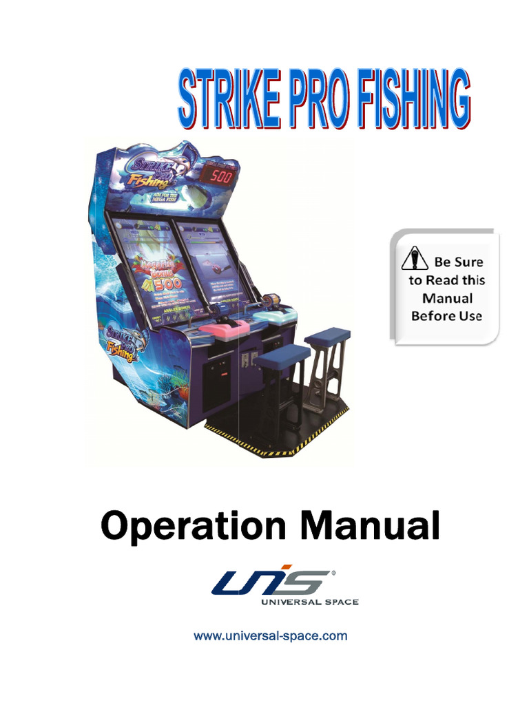 Strike Pro Fishing Game Manual | PDF | Ac Power Plugs And Sockets | Screw