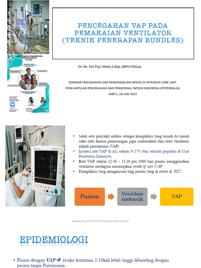 Seminar PPI DI ICU, Perdalin, Juni 2022 | PDF | Pengembangan Diri ...