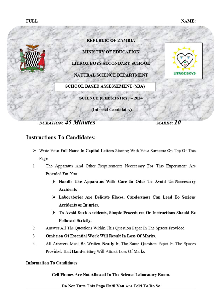 Sba 2 | PDF | Significant Figures