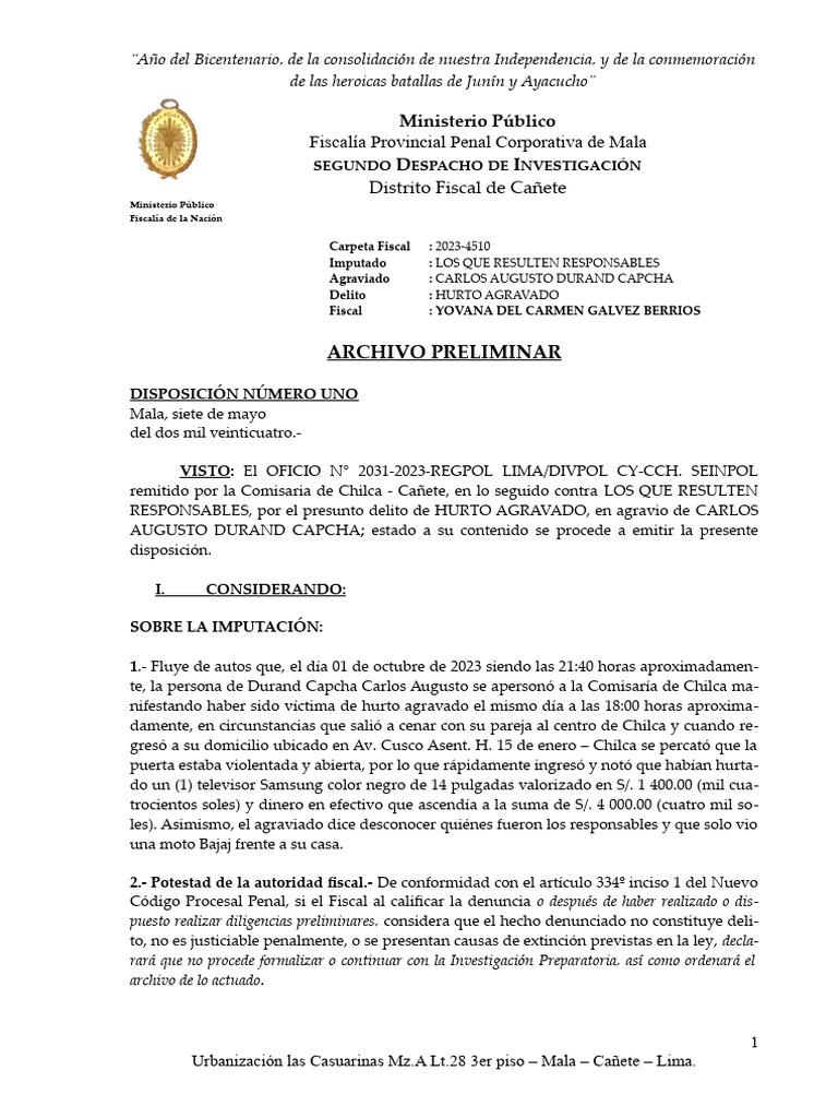 2023-4510 (Ar-Ha) | PDF | Derecho penal | Fiscal