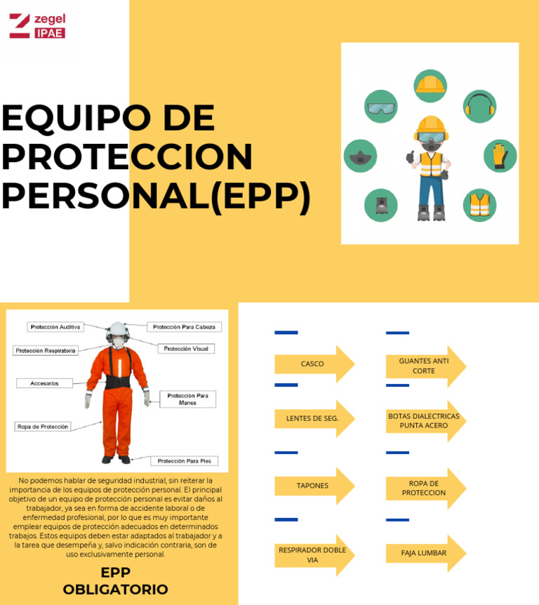 Actividad 04-EQUIPO DE PROTECCION PERSONAL (EPP) | PDF