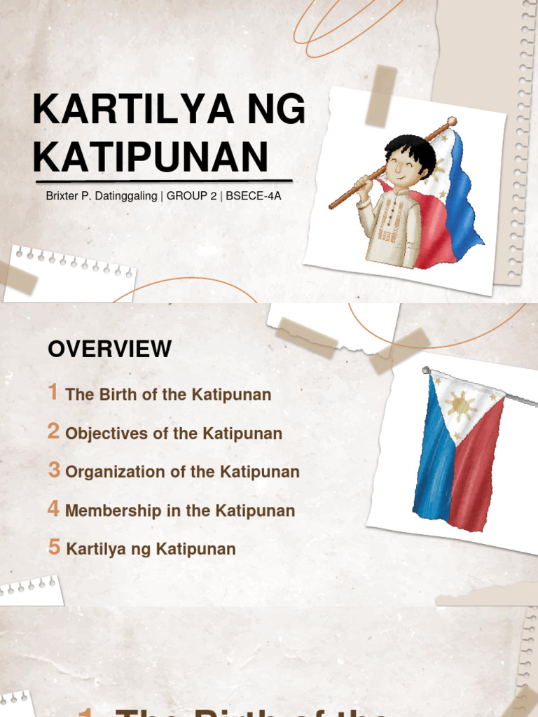 Overview of the Kartilya ng Katipunan | PDF | Spanish East Indies ...