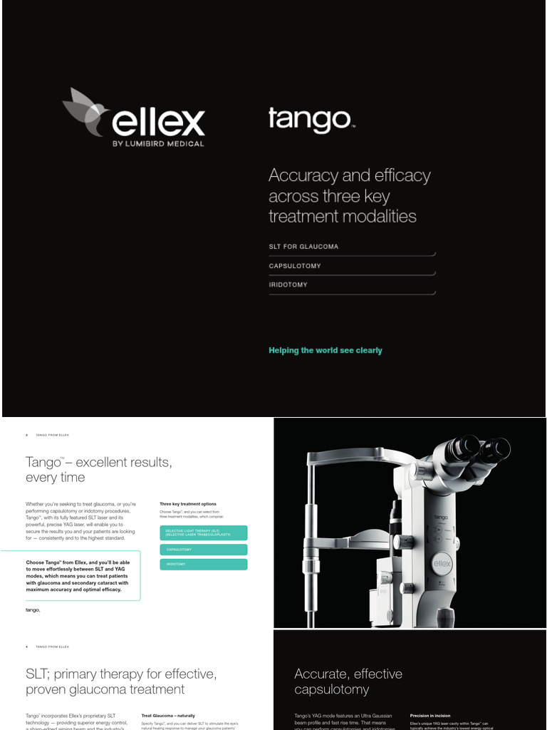 Catalogue Tango | PDF | Laser | Glaucoma