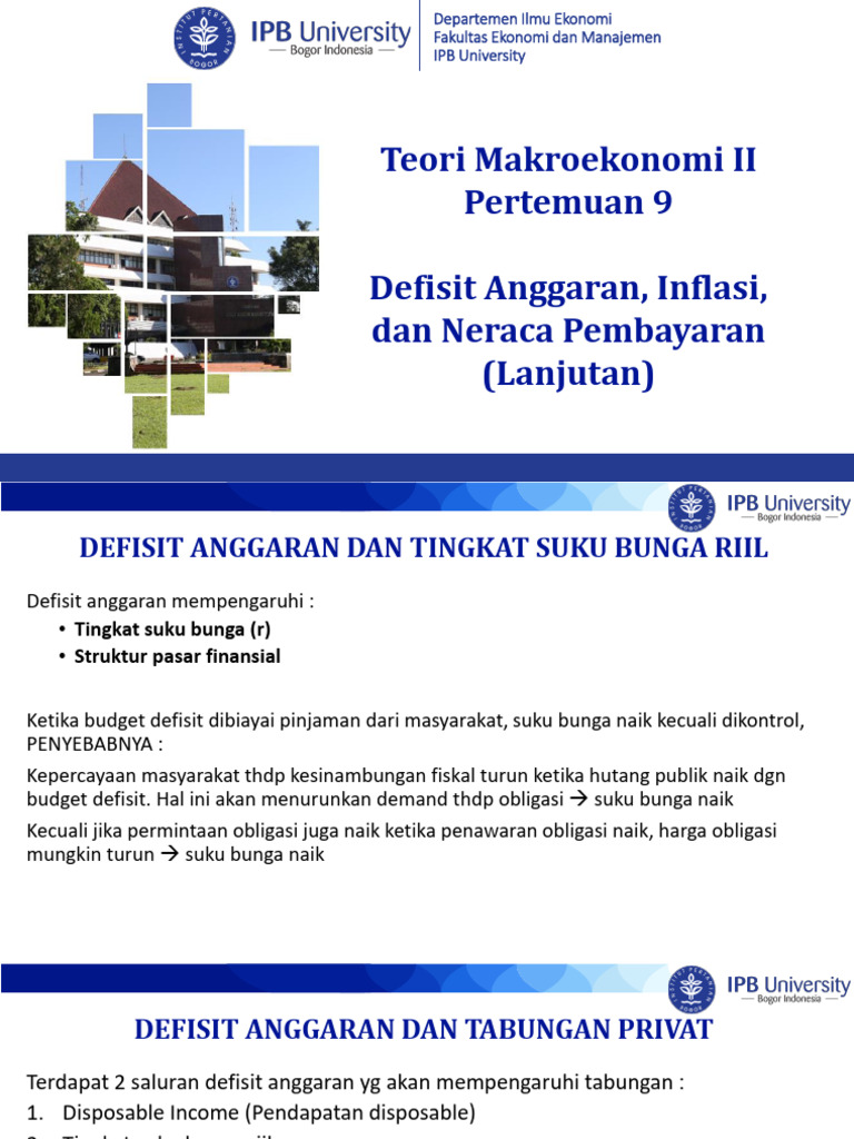 Defisit Anggaran dan Dampaknya pada Ekonomi | PDF
