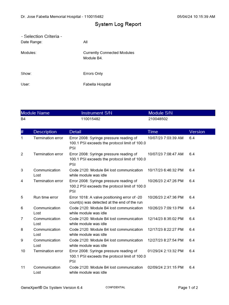 GX System Log 2024.05.04 10.15.32 | PDF | Computing | Computer Science