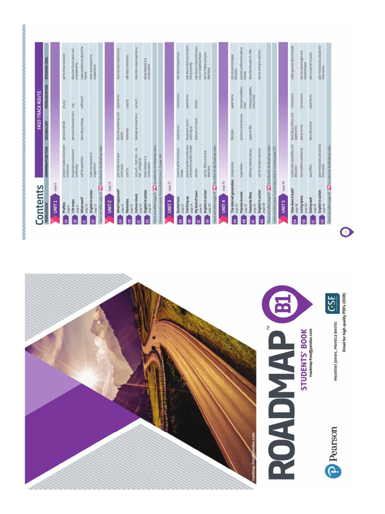2x Hoja Roadmap B1 | PDF