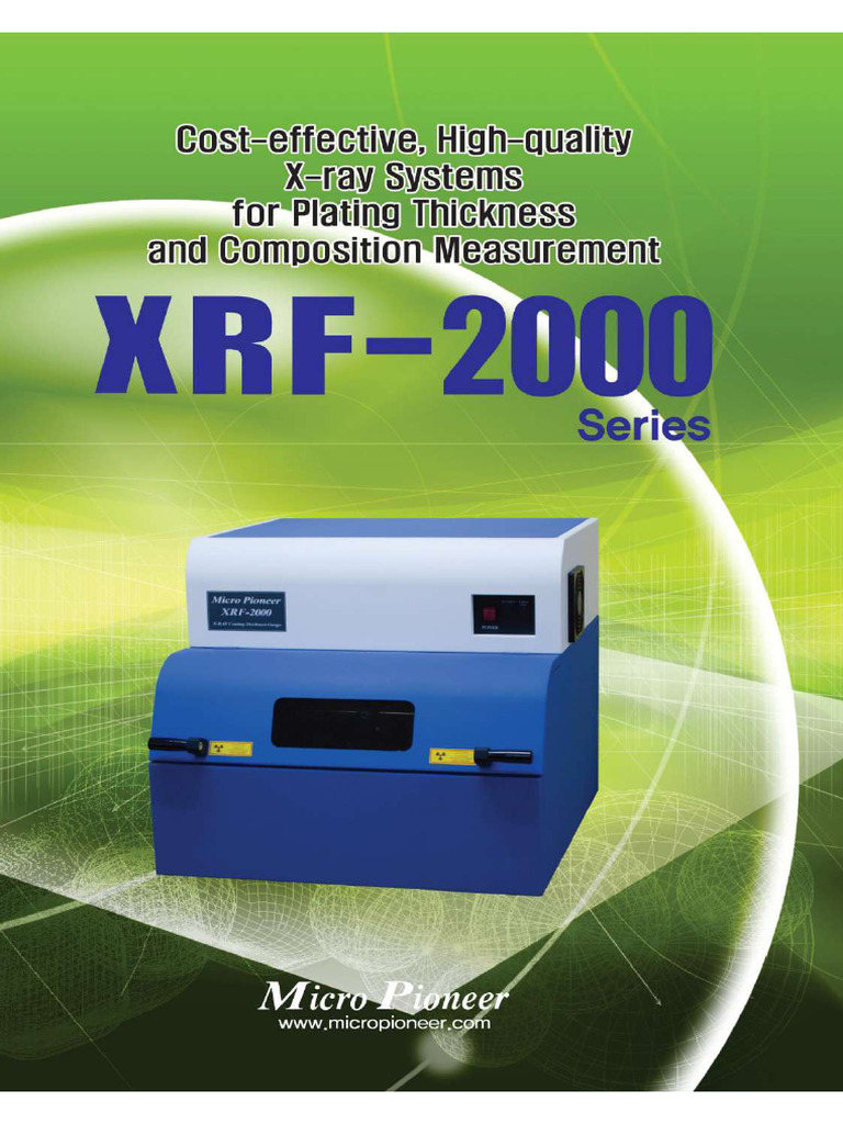 XRF 2000 | PDF