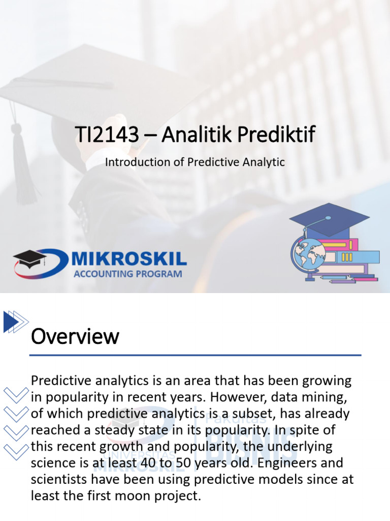 M01-Introduction of Predictive Analytic1 | PDF | Data Mining | Data Analysis