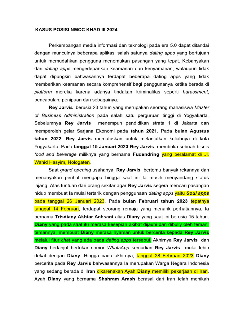 Pengembangan Kaspos - (Tim Penuntutan) (1) . | PDF | Ilmu Sosial