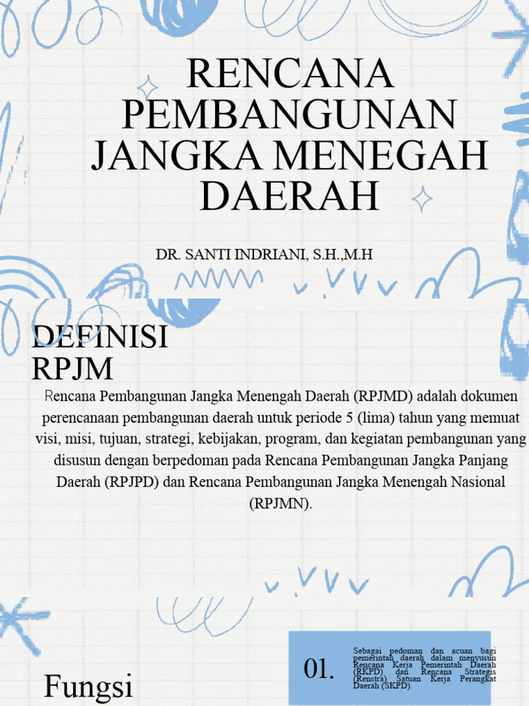 RPJM Dan RPJPD | PDF | Bisnis