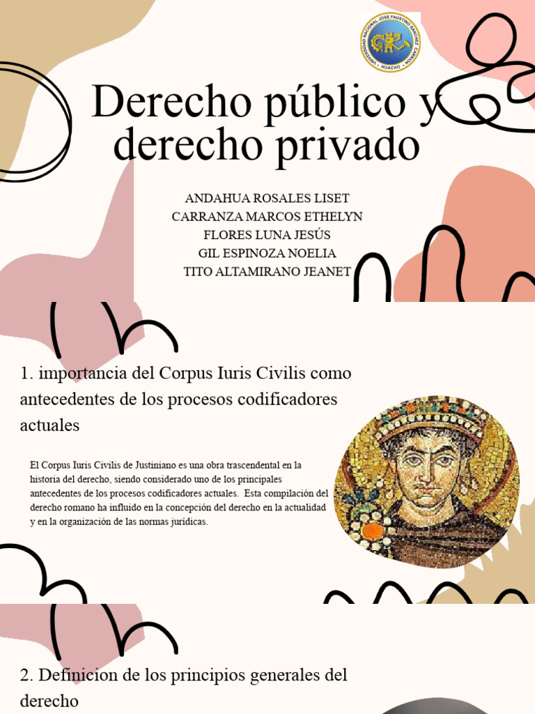 Derecho Publico y Privado | PDF | Ley romana | Ley Pública