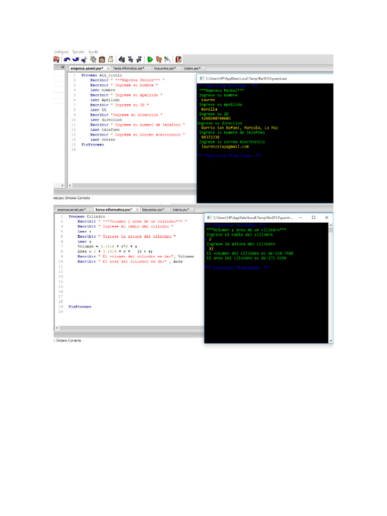 Tarea Informatica | PDF