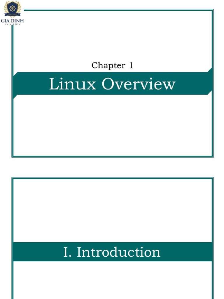 01 LinuxOverview | PDF