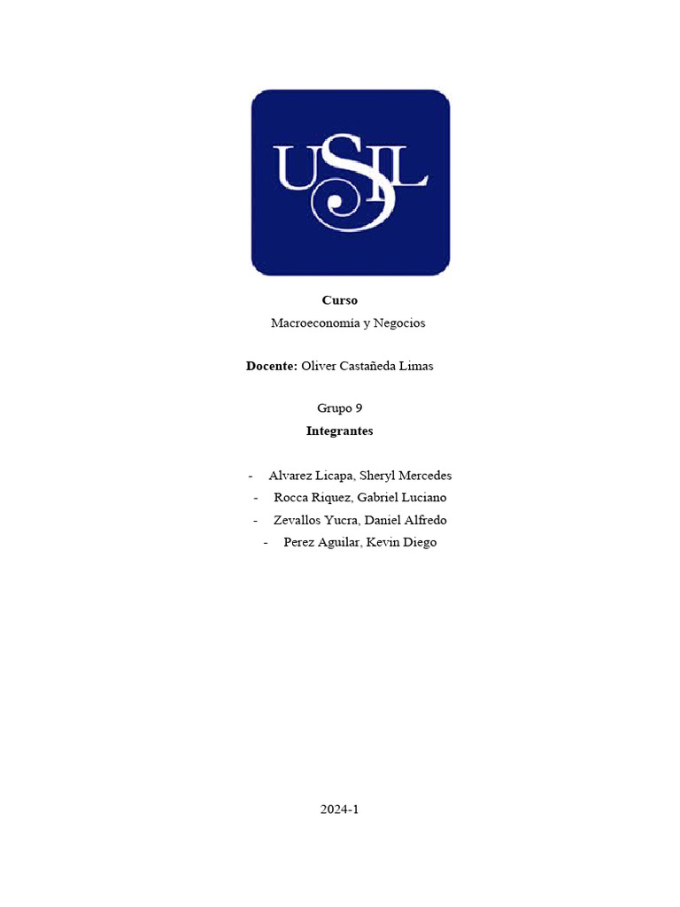 Tarea Macro 1 | PDF | Iniciativa empresarial | Insolvencia