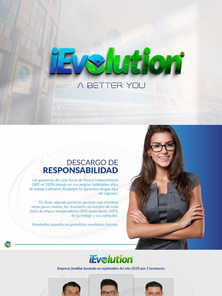 Catalogo de Productos y Paquetes Ievolution | PDF