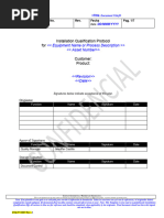 Template For Installation Qualification Protocol - Pharmaceutical ...