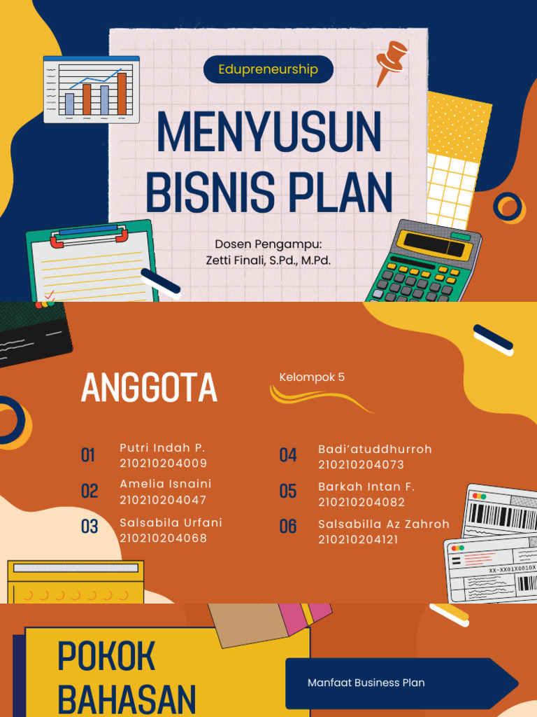 Edupreneurship: Menyusun Bisnis Plan | PDF | Bisnis