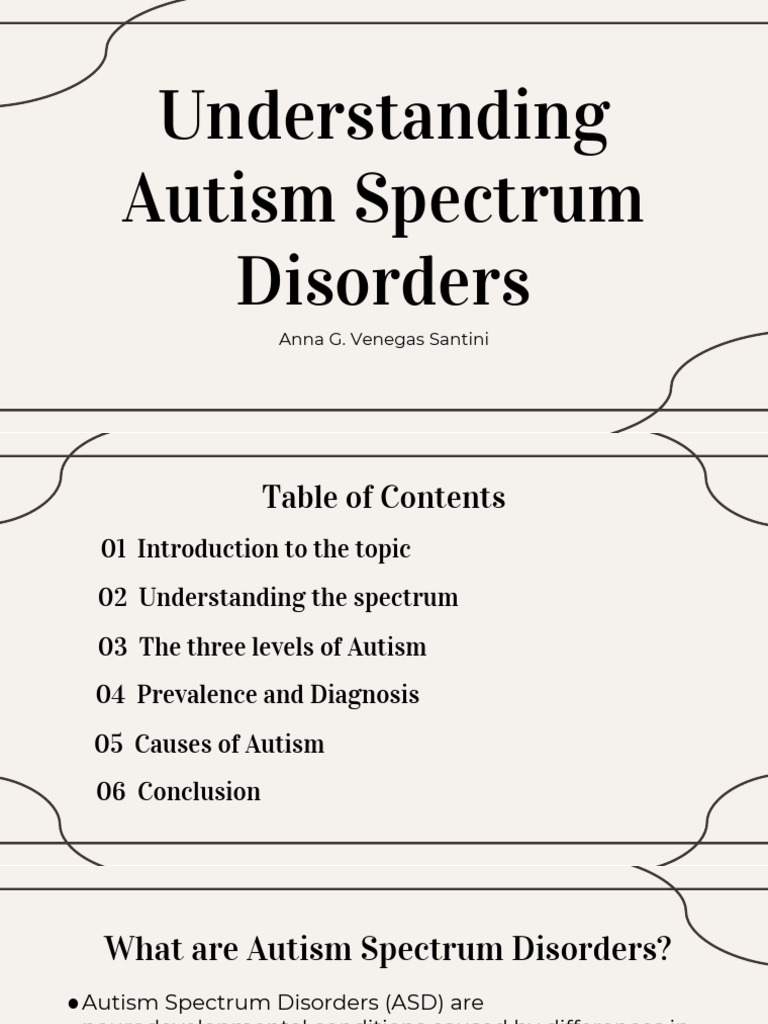 oral presentation | PDF | Autism Spectrum | Behavioural Sciences