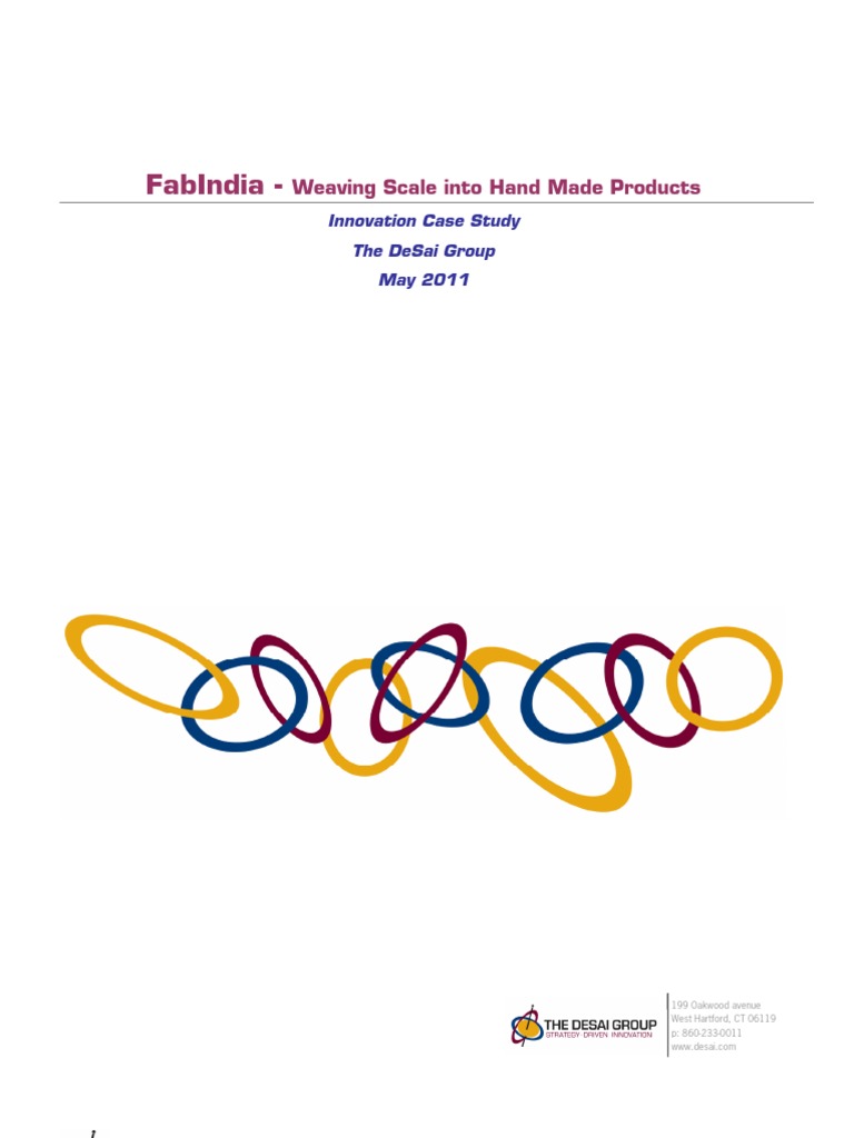 Case Studies - FabIndia | PDF | Retail | Innovation