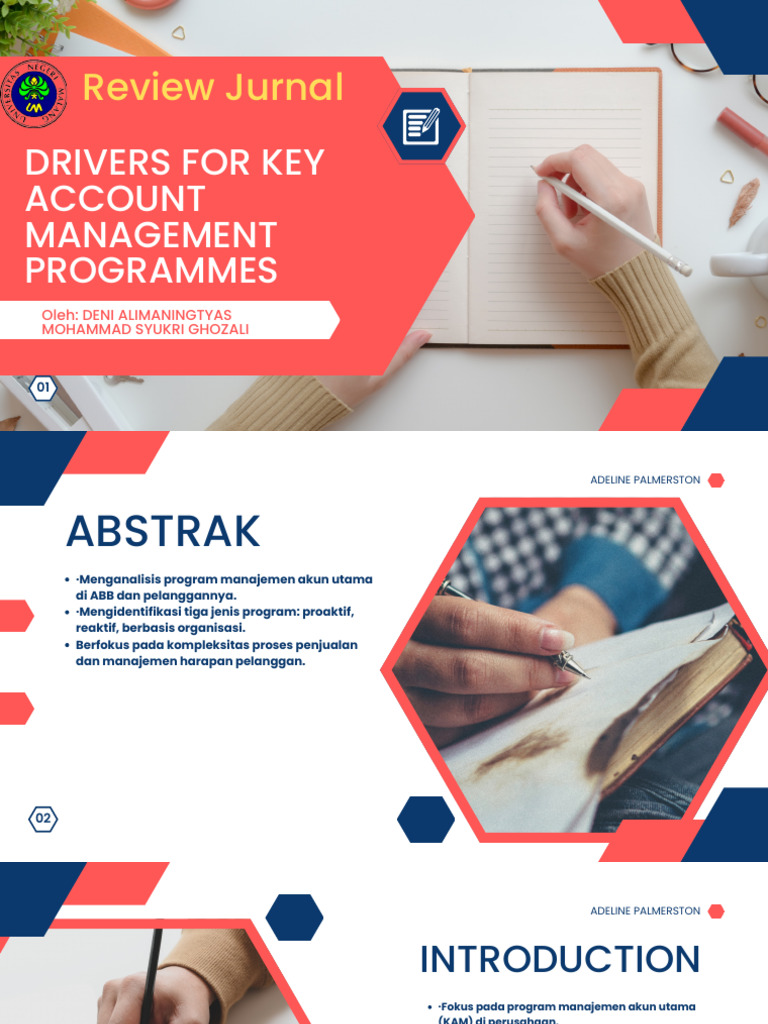 PPT Drivers for key account management programmes | PDF