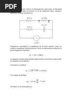 6.-Problemas Resueltos de Circuitos en Serie RLC en Corriente Alterna | PDF | Impedancia ...