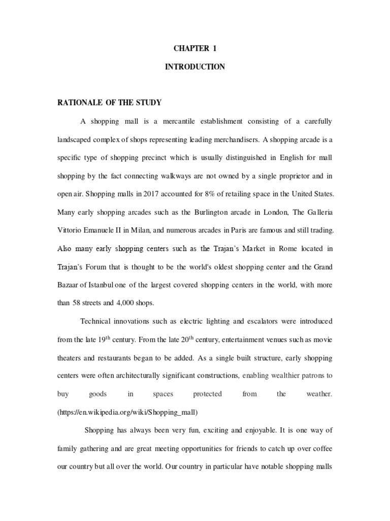Compiled Thesis PDF | PDF | Shopping Mall | Retailing