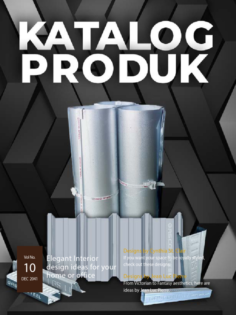 Elegant Interior Catalog Template | PDF | Style