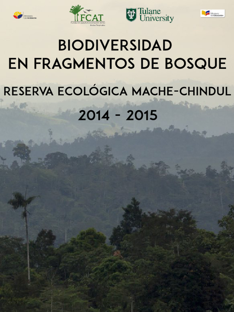 Biodiversityinforestfragmentsofthe Mache Chindul Reserve 2015 | PDF ...