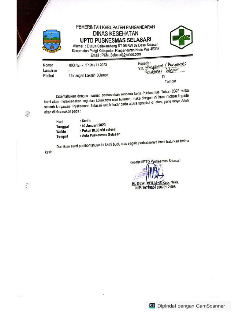 Lokbul Jan 2023 | PDF | Karier & Perkembangan