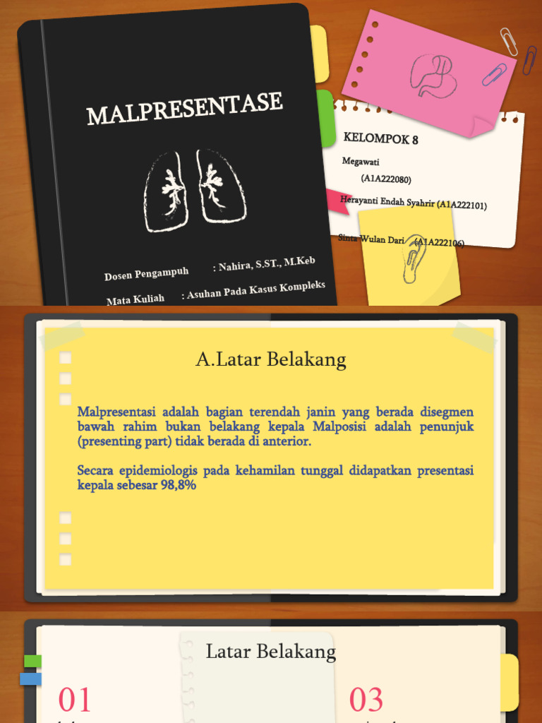 Malpresentasi Janin: Definisi dan Jenis | PDF